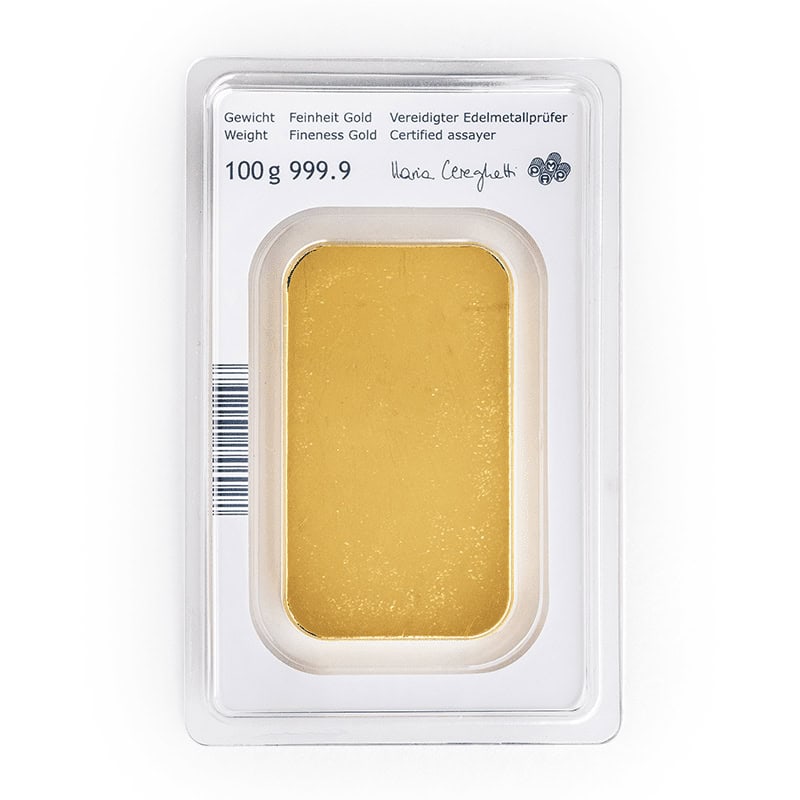 Lingote de Oro Sempsa 100g - Torres Oro