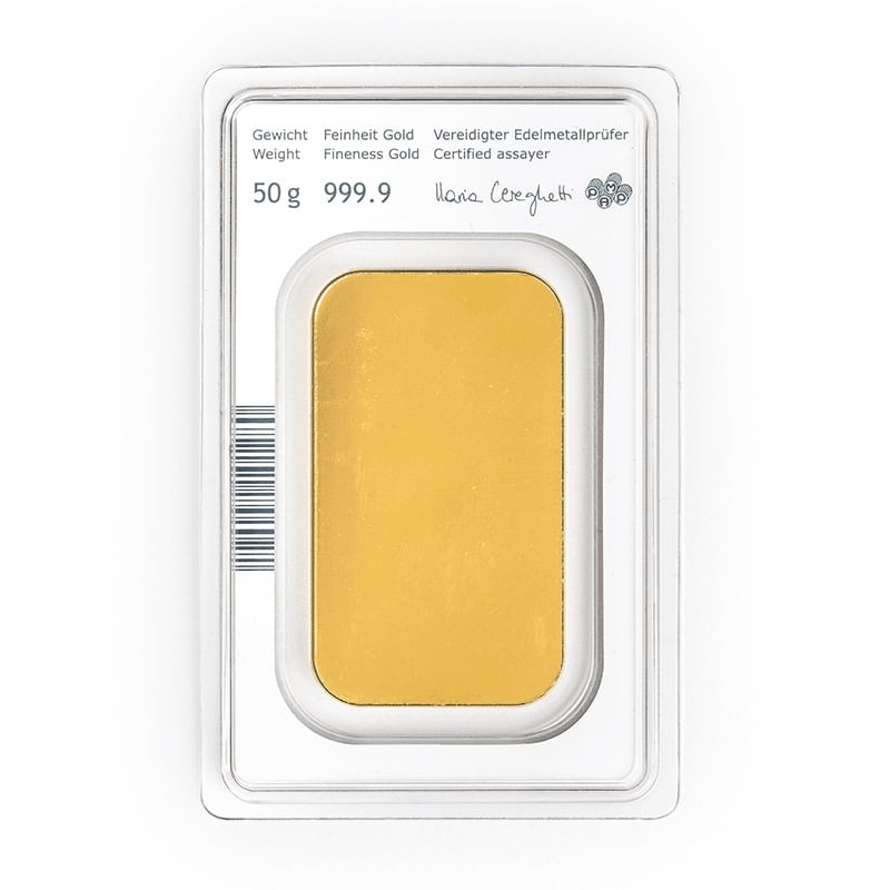 Lingote de Oro Sempsa 100g - Torres Oro